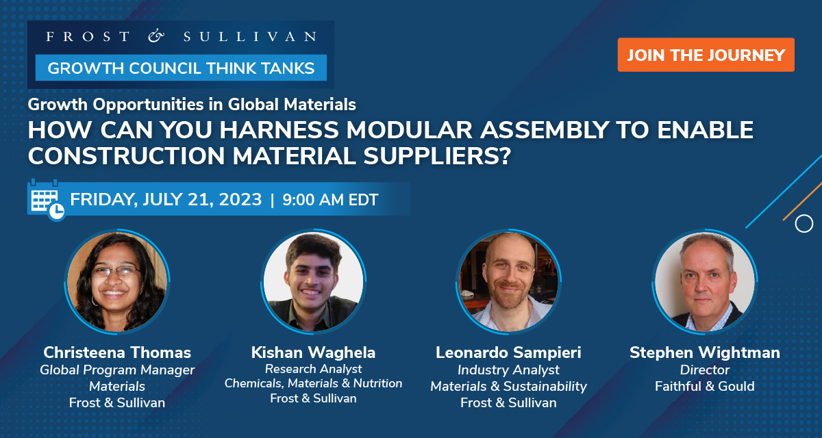 How can you harness modular assembly to enable construction material ...