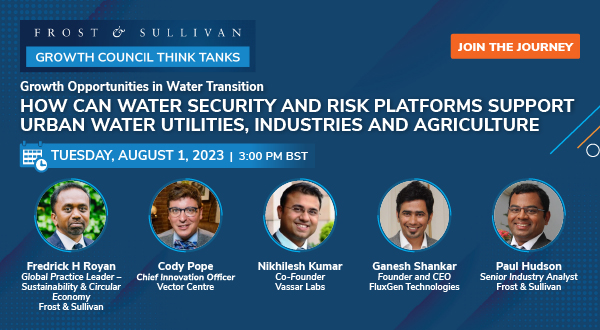 How can water security and risk platforms support urban water utilities ...