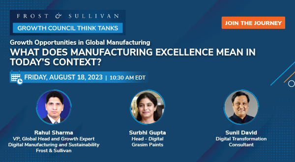 What does manufacturing excellence mean in today’s context? - Frost & Sullivan